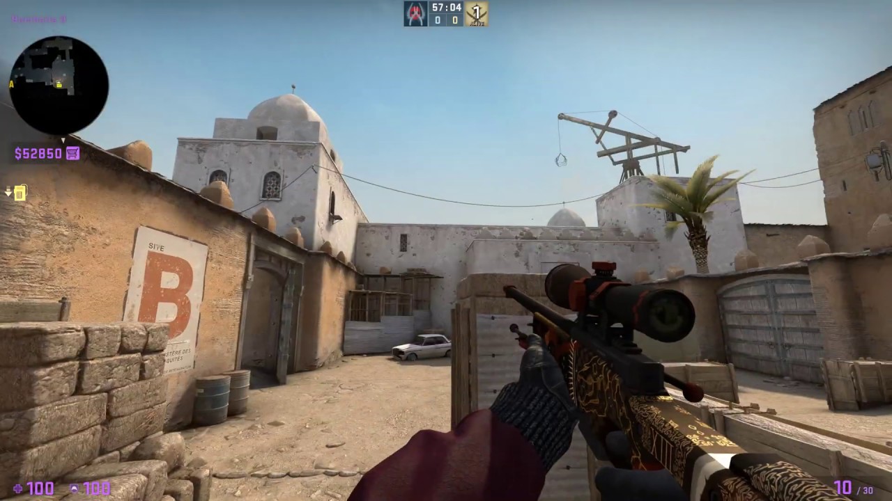 Dust II Window Smoke - YouTube