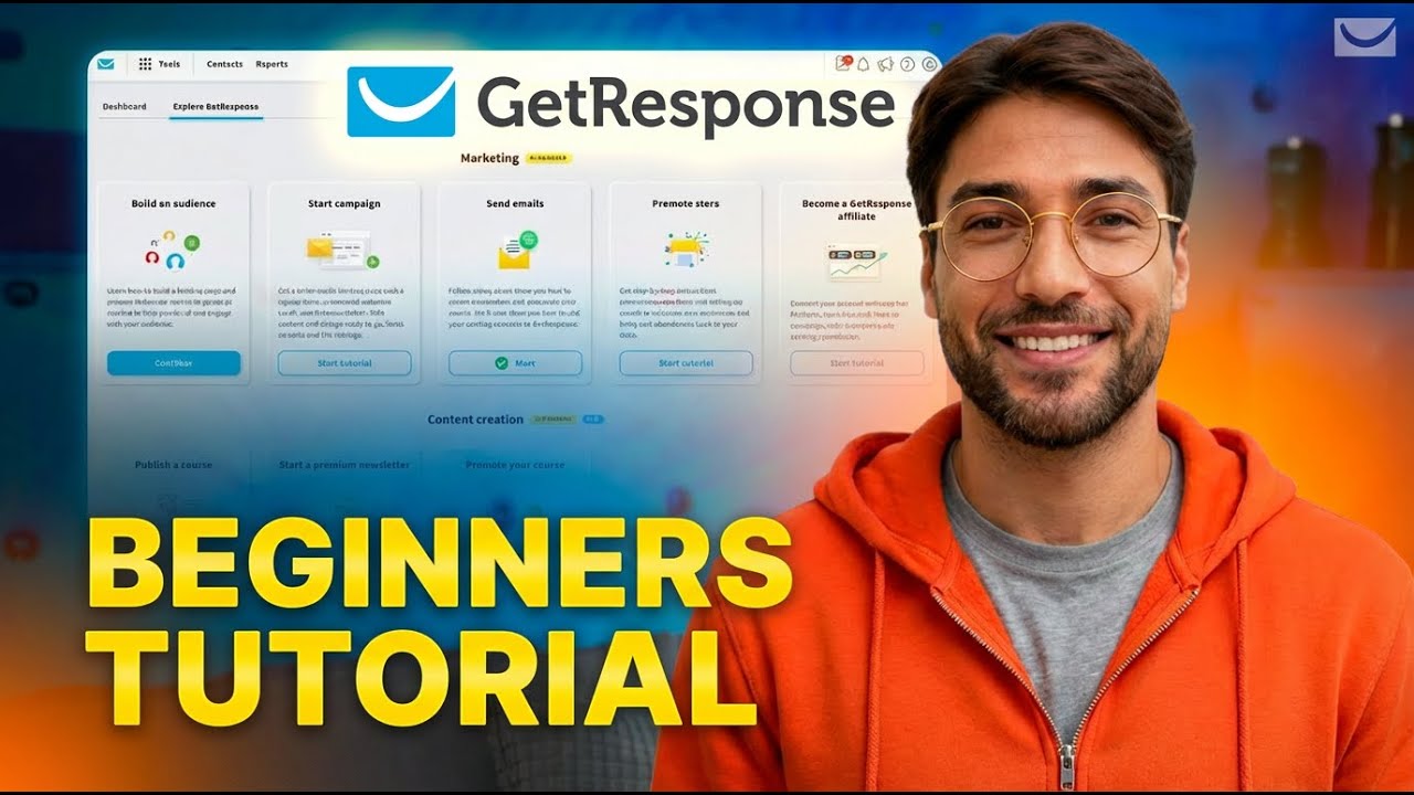 GetResponse Tutorial for Beginners | Step by Step Email Marketing Guide ...