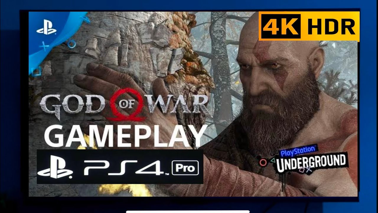 PS4 Pro GOD OF WAR 4 -Gameplay Walkthrough / No Commentary [4K HDR ...