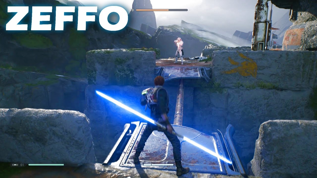 A primeira vez em ZEFFO Star Wars Jedi Fallen Order - YouTube