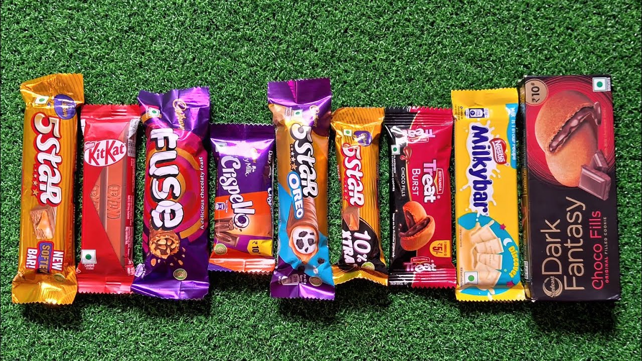 5star vs Fuse vs KitKat vs Crispello vs Dark fantasy vs 5star vs Treat ...