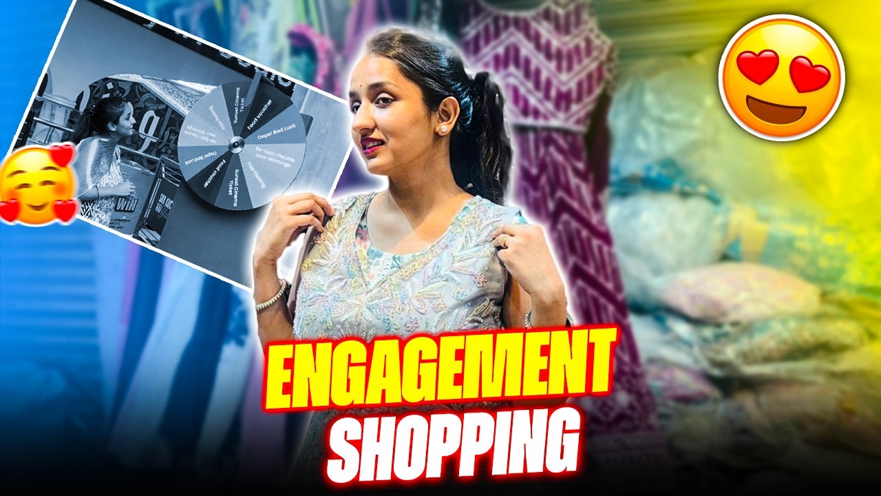 Engagement Shopping😍 | Vlog | MrandMrsgautam #vlog #couple #shopping ...