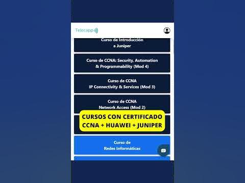 Cursos de CCNA + HUAWEI IP/MPLS + JUNIPER JNCIA - YouTube