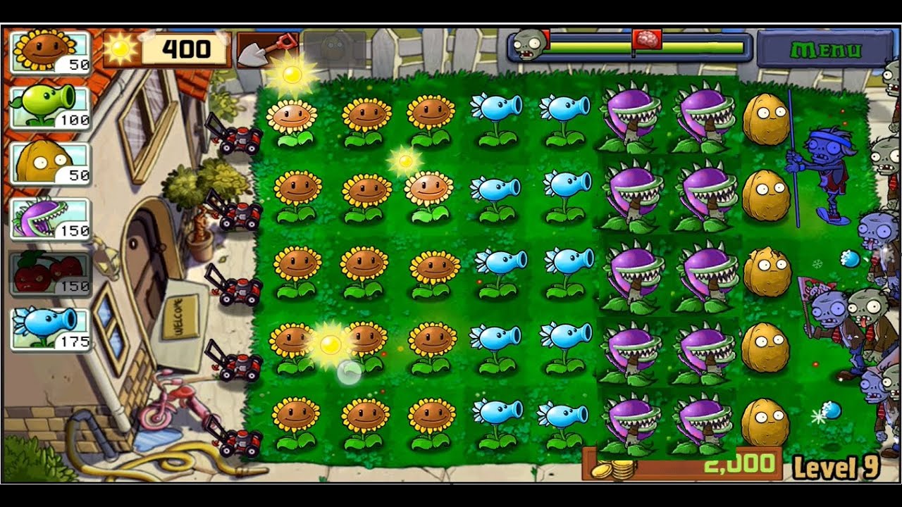 Full Chomper Eating Zombies - Guam Guam Guam - YouTube