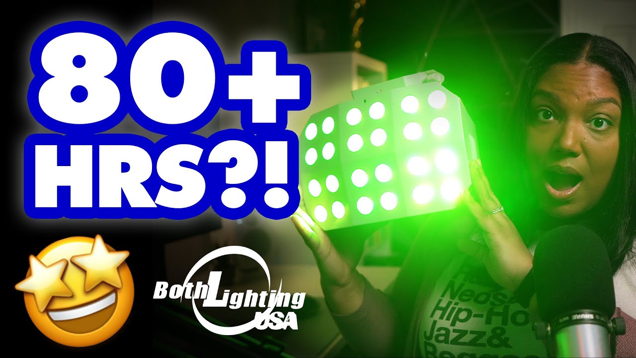 Ultimate Battery-Powered DJ Light? | Spider Wash Full Review | Both ...