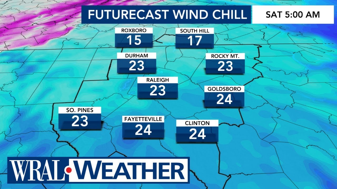 North Carolina Forecast: Cold stretch, 20-degree mornings ahead, Black ...