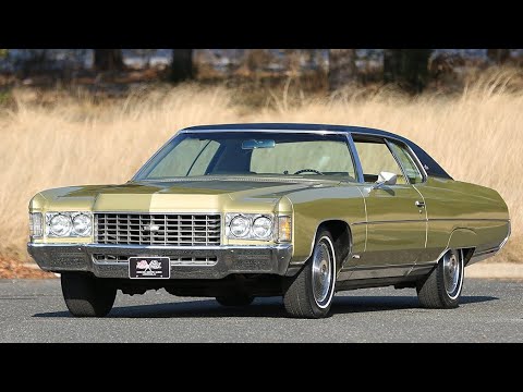 The 1971 Chevrolet Caprice/Impala: Value-Priced, Cadillac-Style Luxury! - YouTube