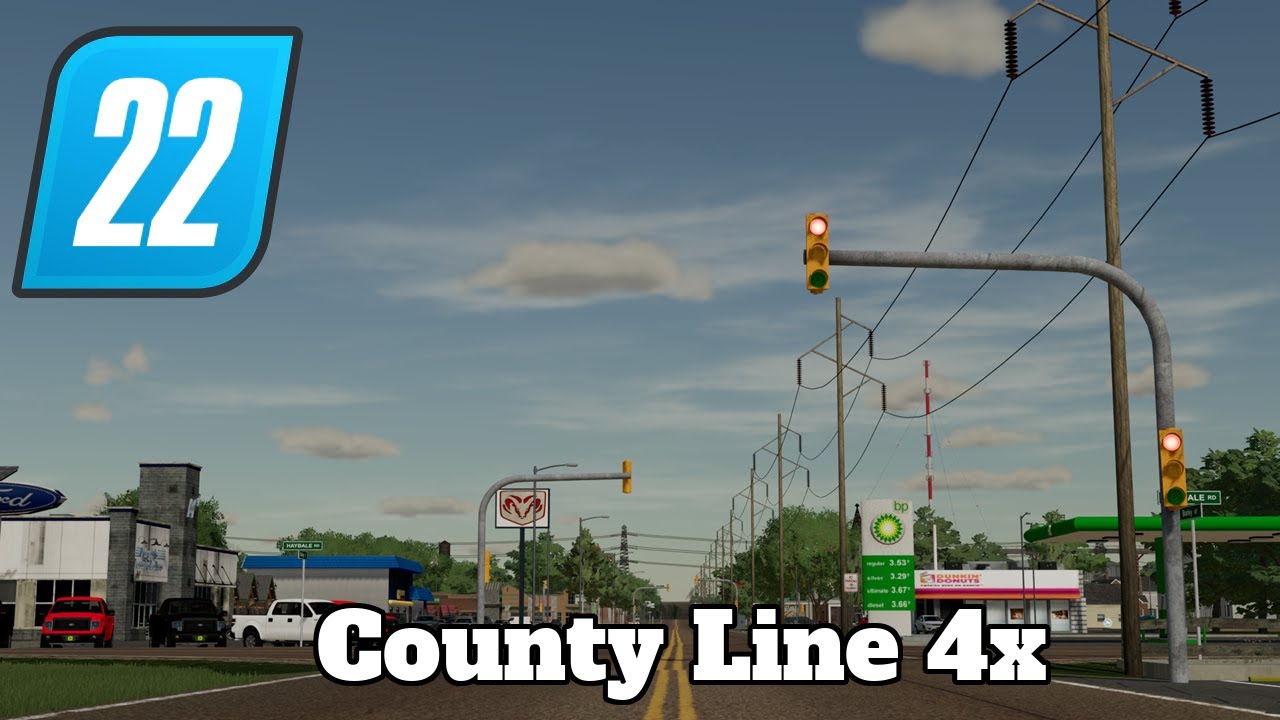 FS22 Mod Spotlight - County Line 4x! - YouTube