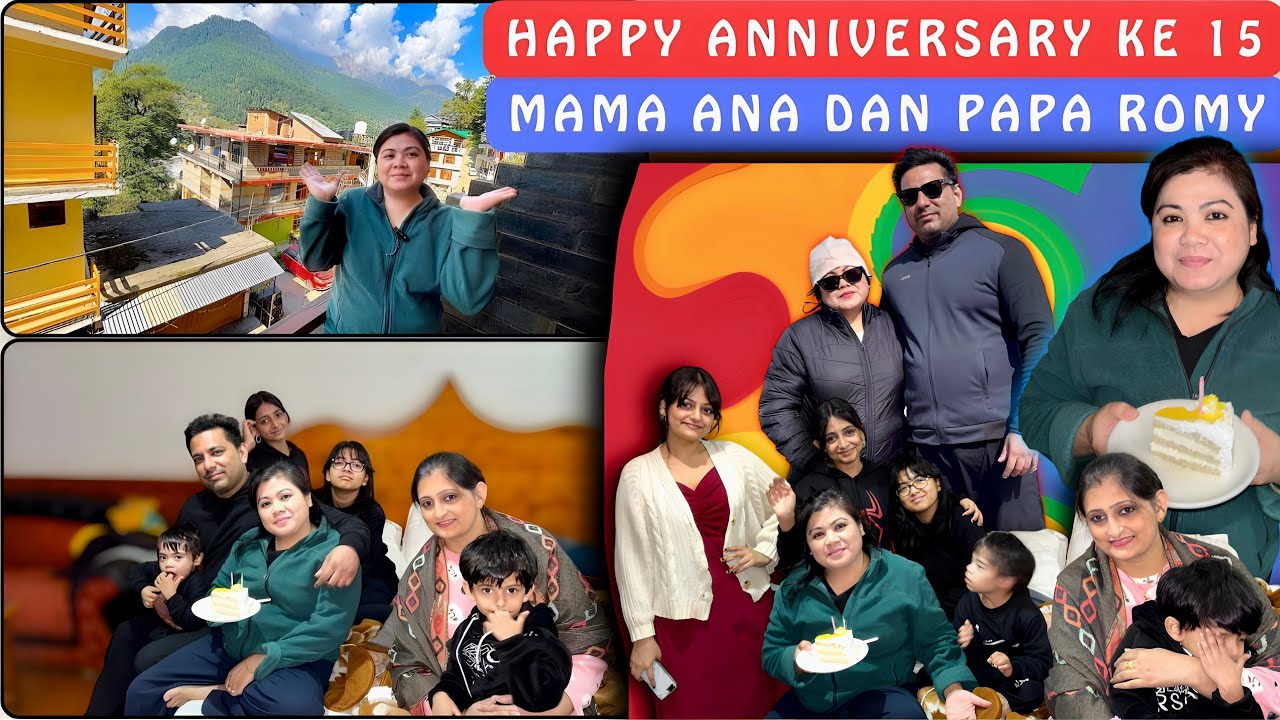 Happy Anniversary Ke 15 Mama Ana Dan Papa Romy/Selamat Ulang Tahun Pernikahan Ke 15/Tinggal Di ...