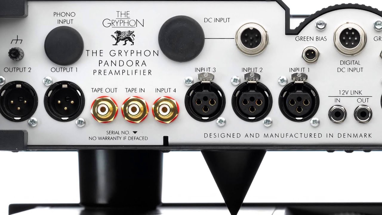 Préamplifier Gryphon Pandora - YouTube