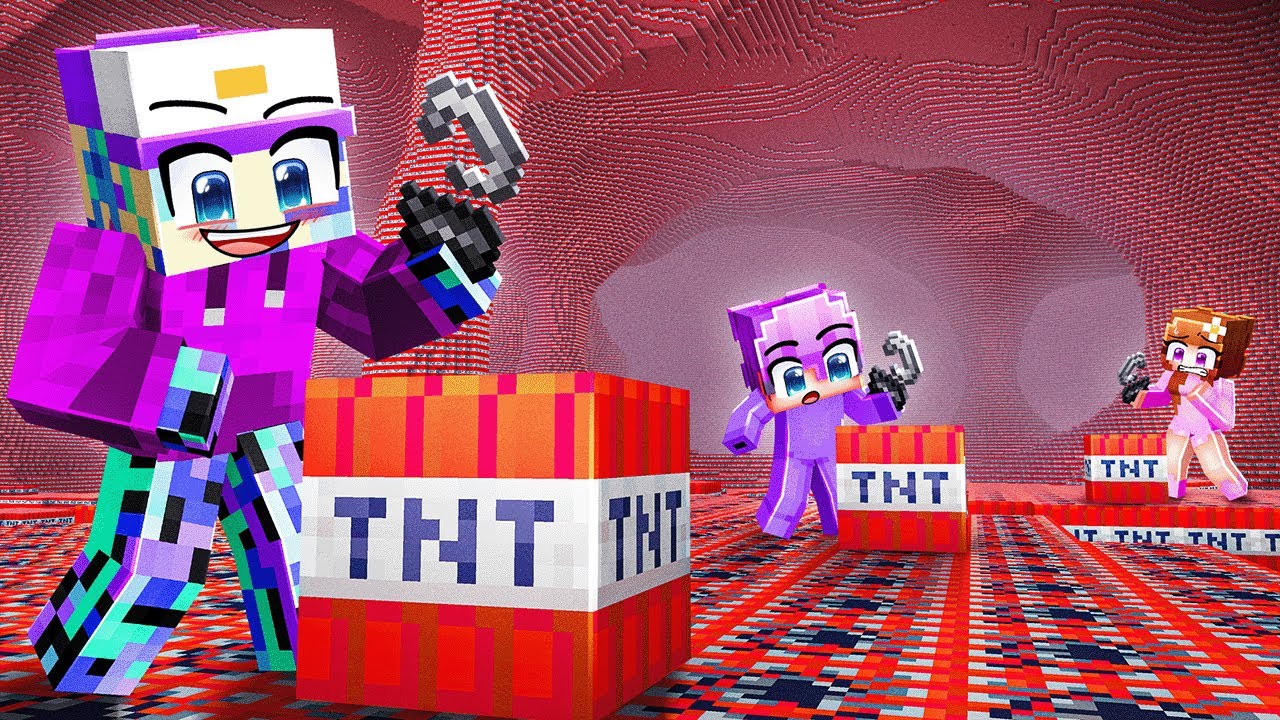 Exploding Every NEW Minecraft TnT in One Video… - YouTube