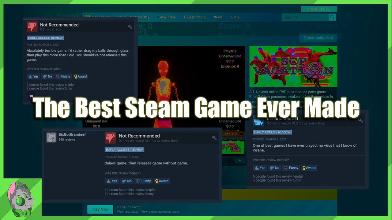 The best Steam game ever made - YouTube