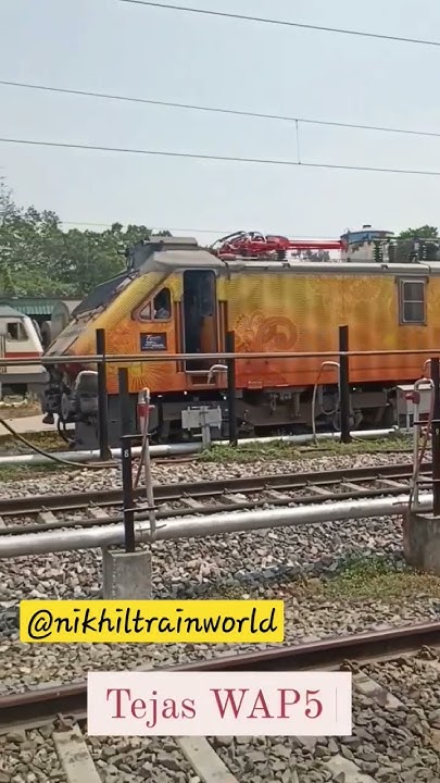 a view of tejas wap5 #tejasexpress #indianrailways - YouTube