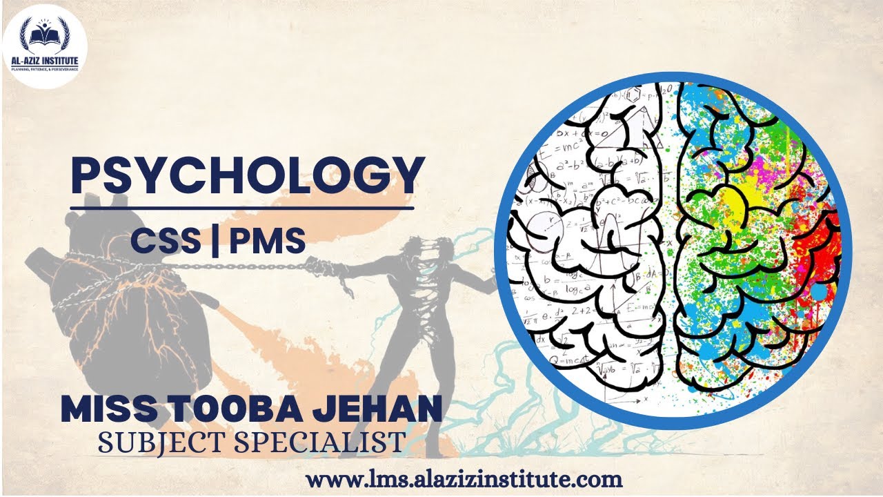 Psychology: Lecture 01 | CSS | PMS - YouTube