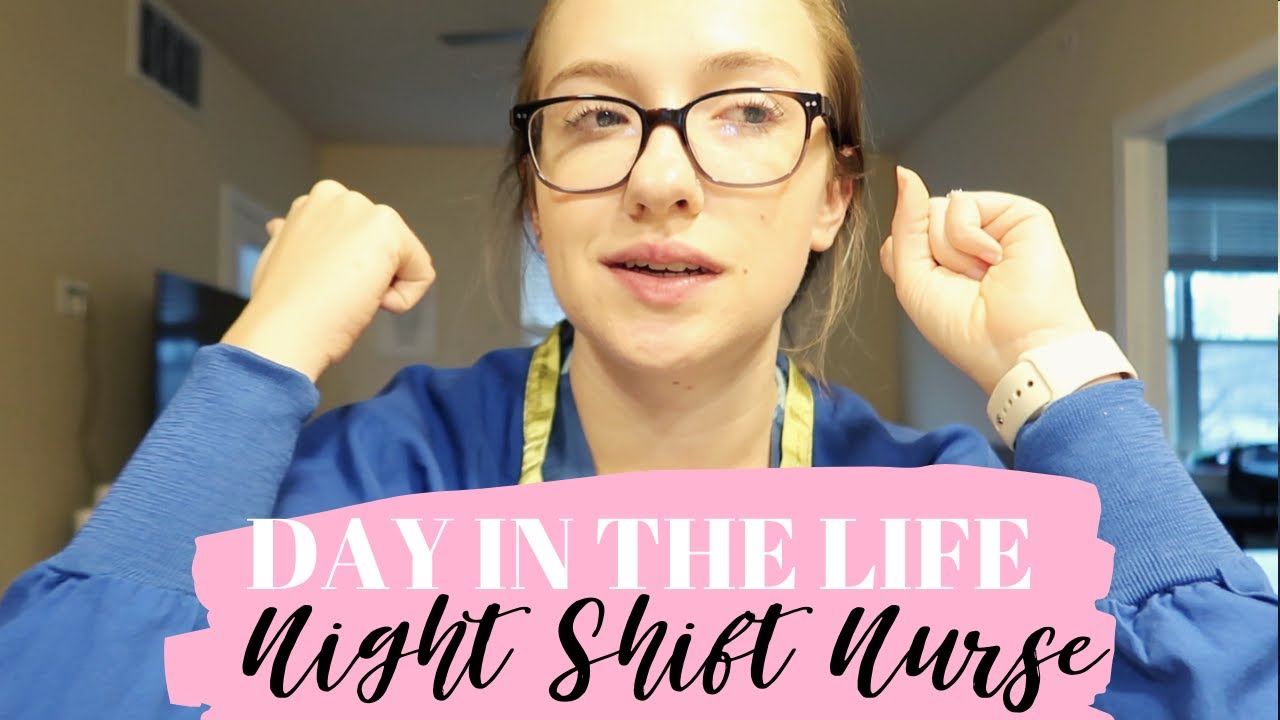 NIGHT SHIFT NURSE ROUTINE | Day in the life - YouTube
