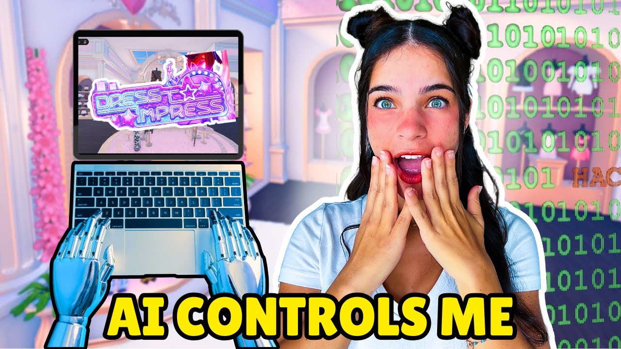 AI CONTROLS ME IN *DRESS TO IMPRESS* - YouTube