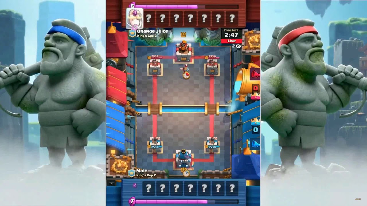 Orange Juice VS Molt | Clash Royale King's Cup 2 - YouTube