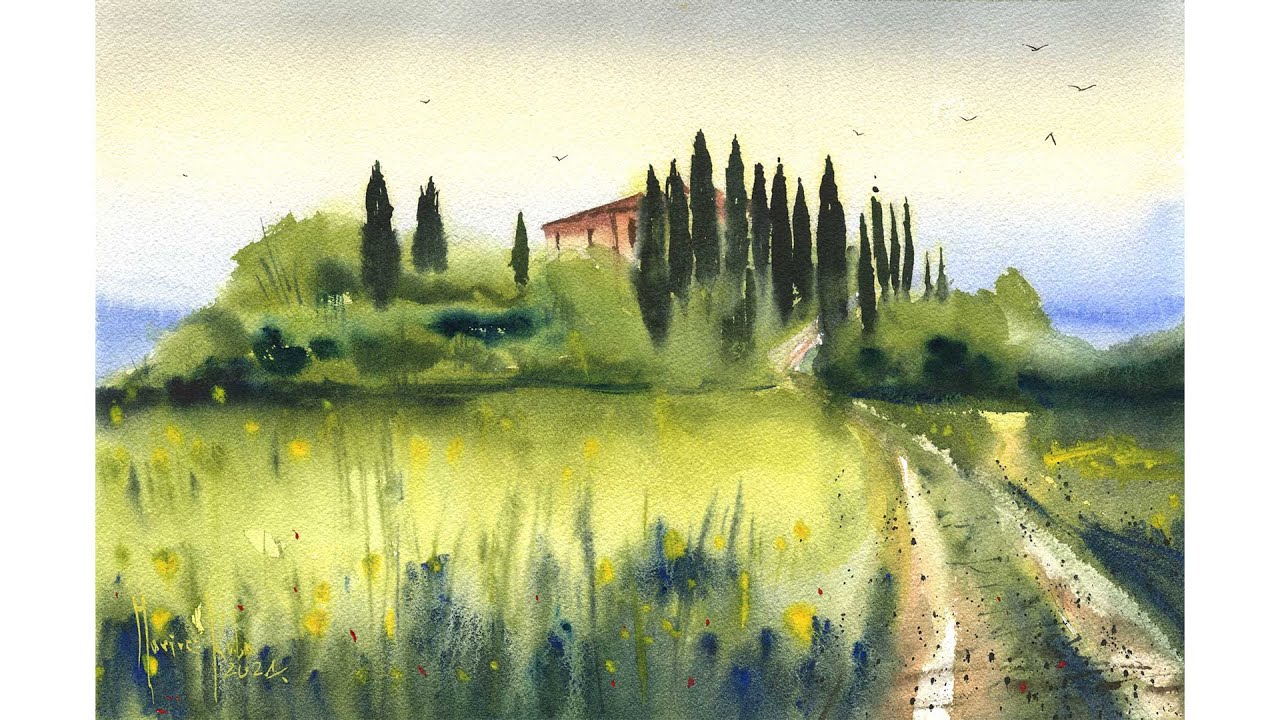 Tuscan Watercolor
