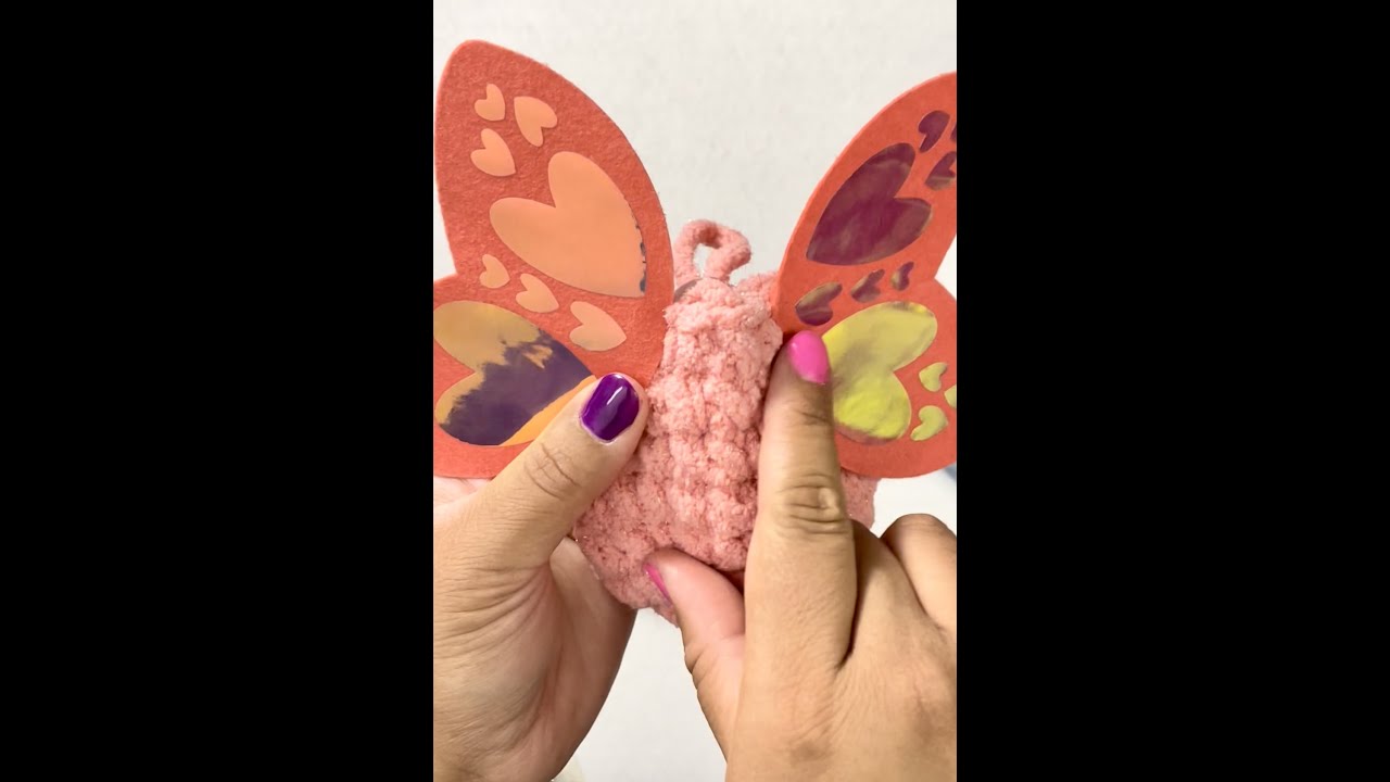 Winged Friends Butterfly How To Attach Felt Wings YouTube Winged Friends Butterfly How To Attach Felt Wings YouTube