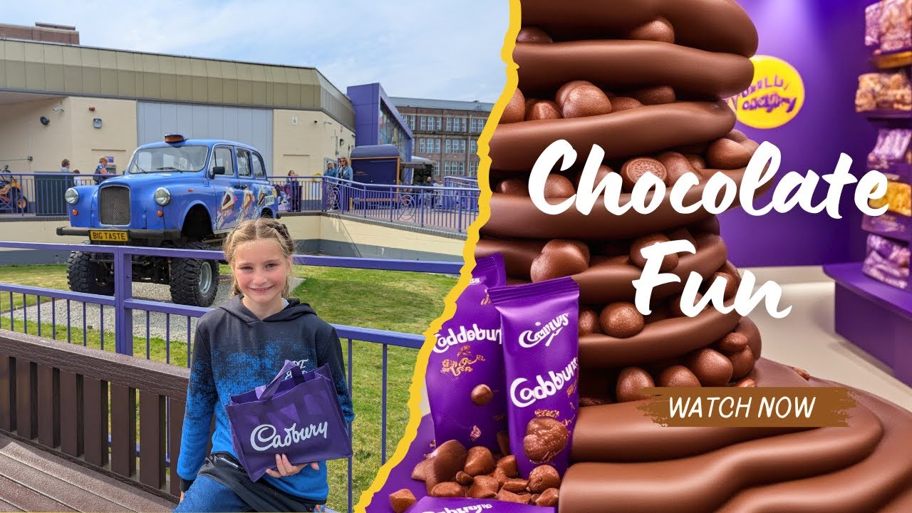 Exploring Cadbury World Birmingham: Factory Tour, Free Chocolate & 4D ...