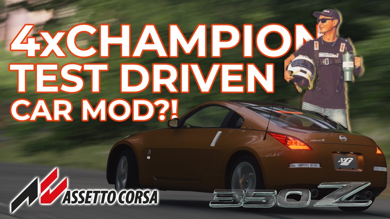 THE FIRST EVER ACCURATE NISSAN 350Z? ASSETTO CORSA MOD BY INITIAL G ...