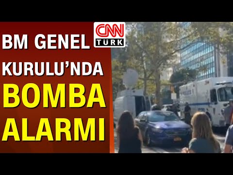 ABD'de 78. BM Genel Kurulu'nun yapıldığı binada bomba alarmı! Binanın yakınında arama yapılıyor...