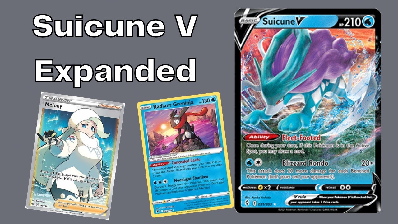 Suicune V Expanded does 380 damage!-Expanded Deck Showcase PTCGO - YouTube