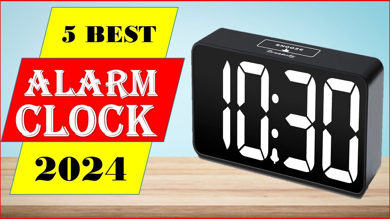 TOP 5: Best Alarm Clock in (2024) Best Alarm Clock [REVIEWS] - YouTube