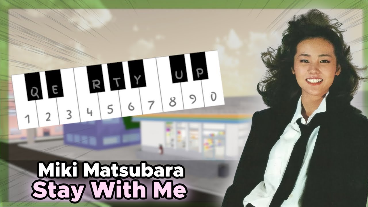 Miki Matsubara "Stay With Me" - Simple Piano Cover (Jujutsu Shenanigans ...