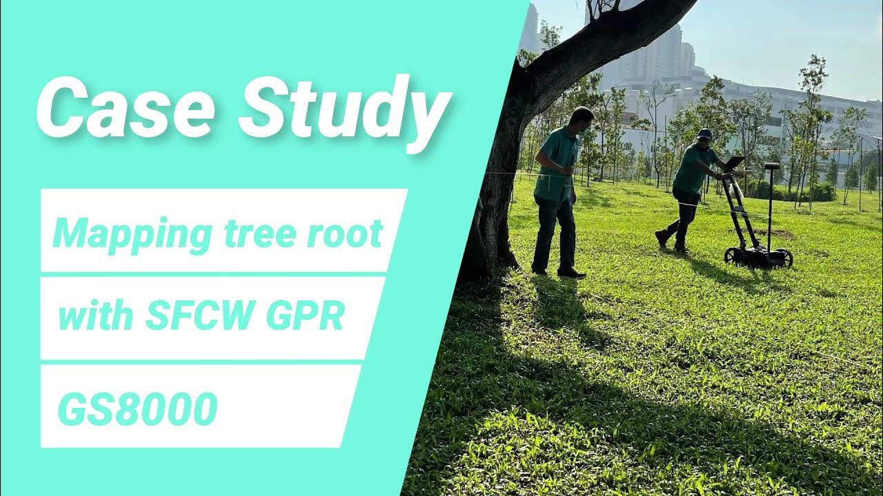 Mapping tree root systems using GS8000 part II (GPR Insights + GPR-Slice) - YouTube