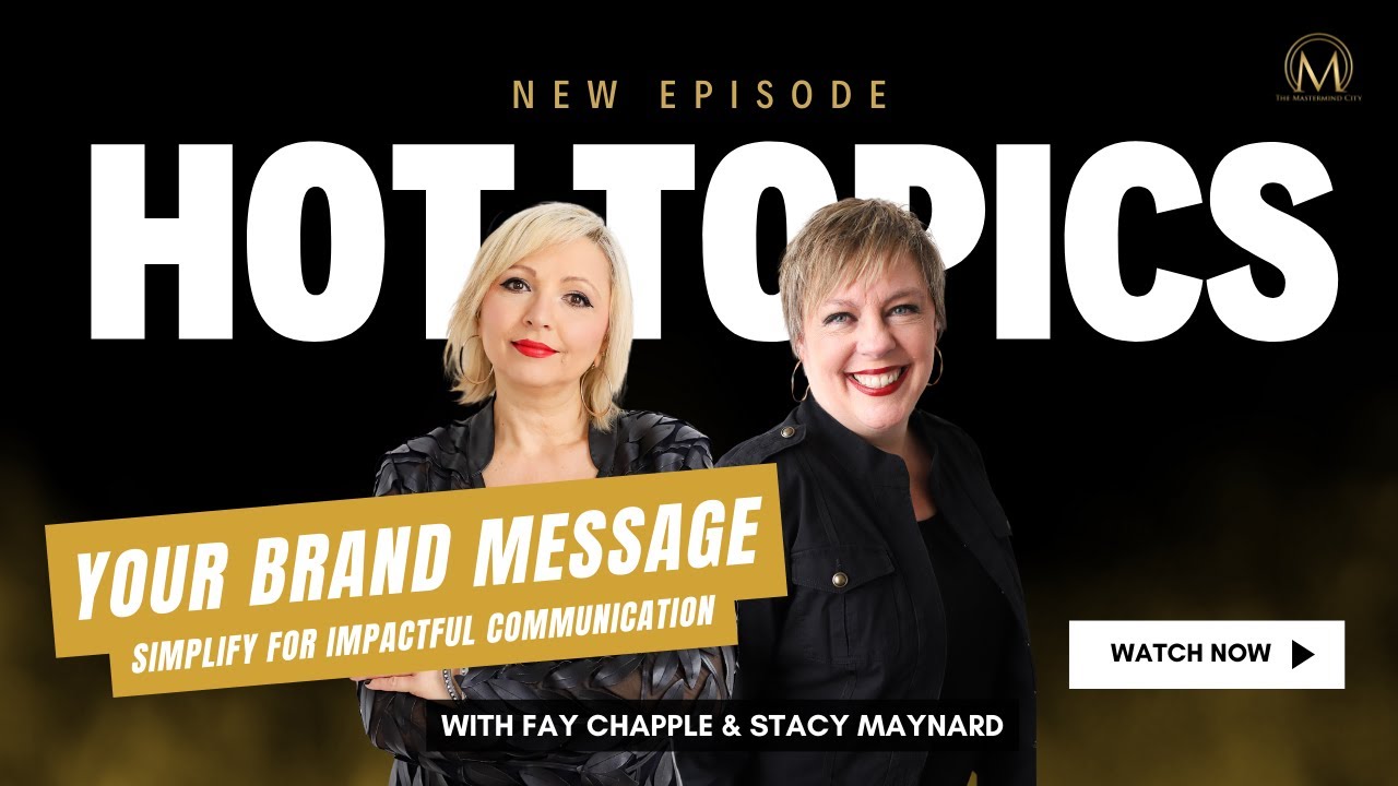 Your Brand Message: Simplify for Impactful Communication - YouTube