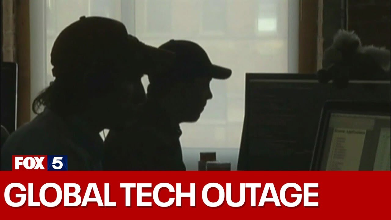Global tech outage: Flights, banks, companies impacted - YouTube