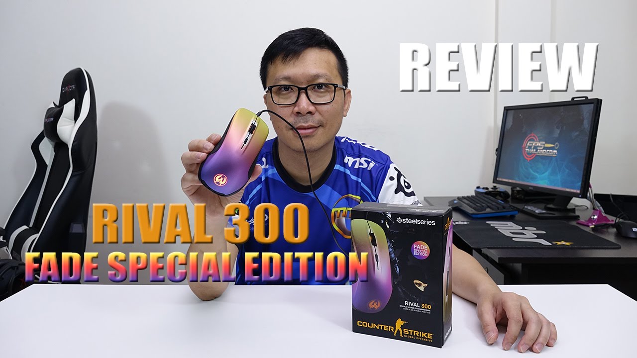 รีวิว : SteelSeries Rival 300 Fade Special Edition - YouTube