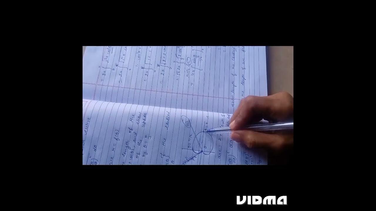 Rectification# length of the polar curve # Example# bsc Ist year - YouTube