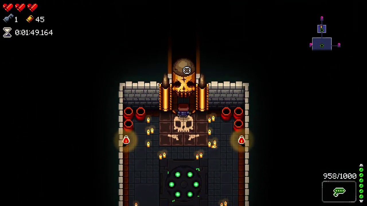 Enter the Gungeon Tutorial speedrun in 2:22.668 - YouTube