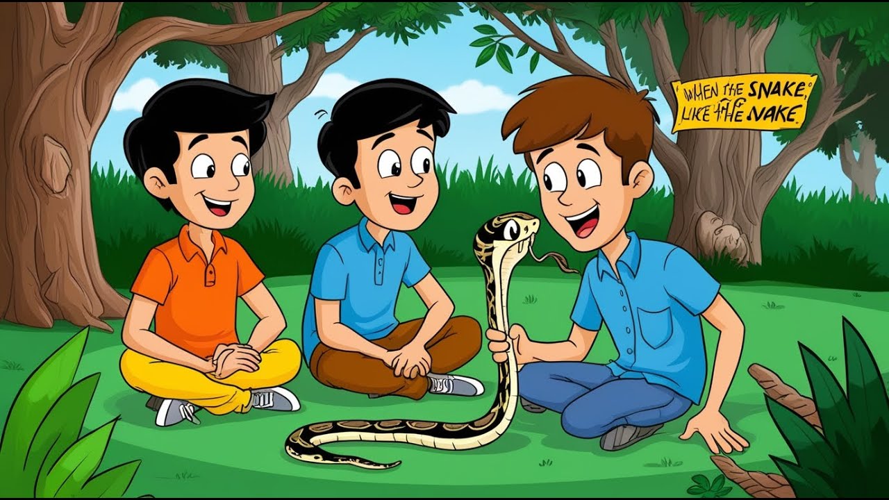 A Dangerous Snake |Kids Moral Stories |Bedtime stories - YouTube