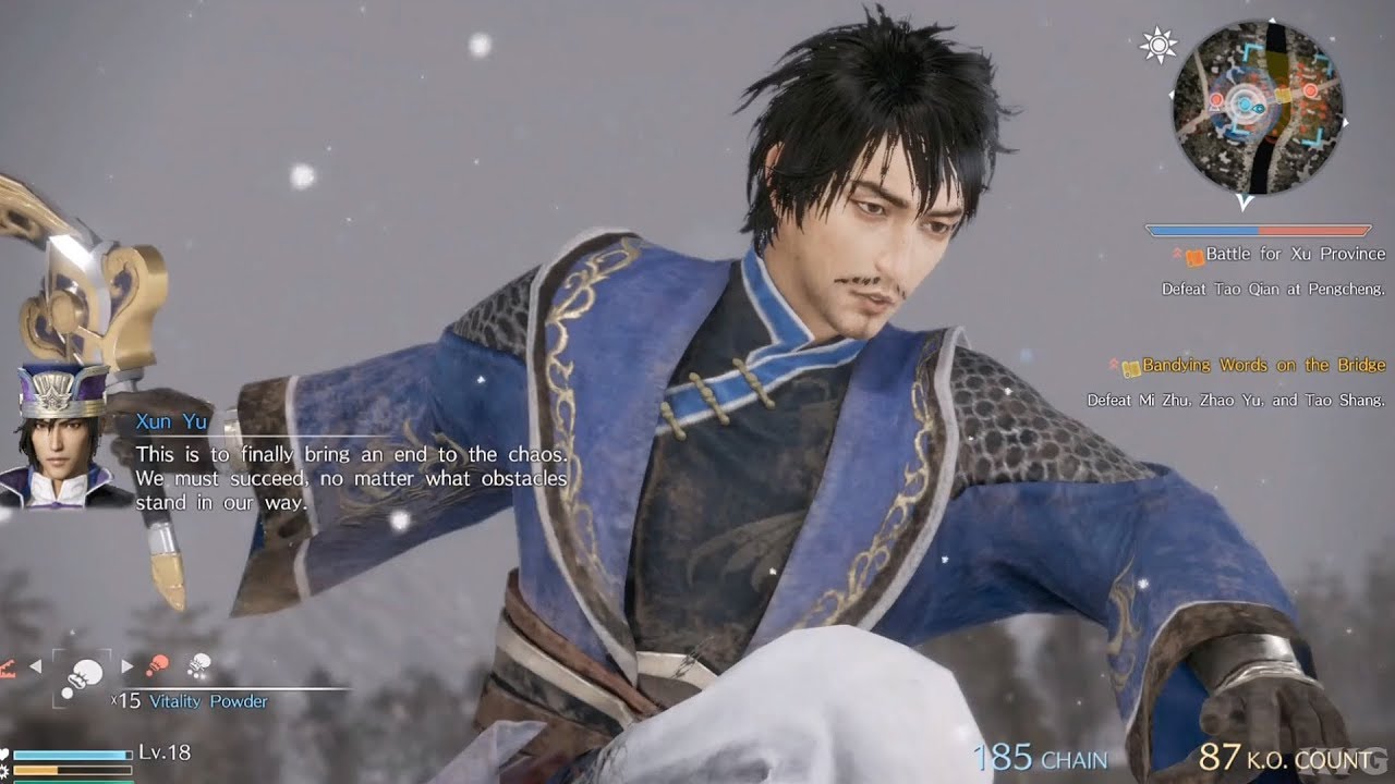 Dynasty Warriors 9 - Xun You - Open World Free Roam Gameplay (PS4 HD ...
