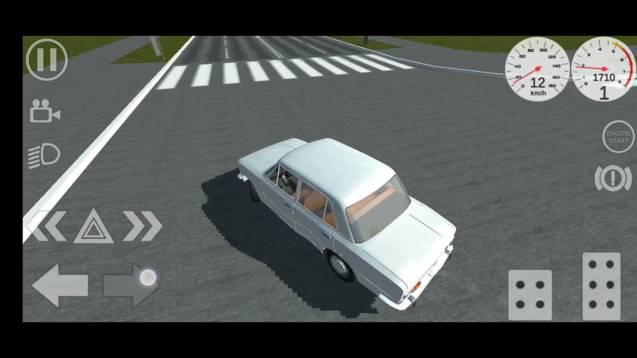 Simple Car Crash Physics Simulator Cop Chases 1 - YouTube