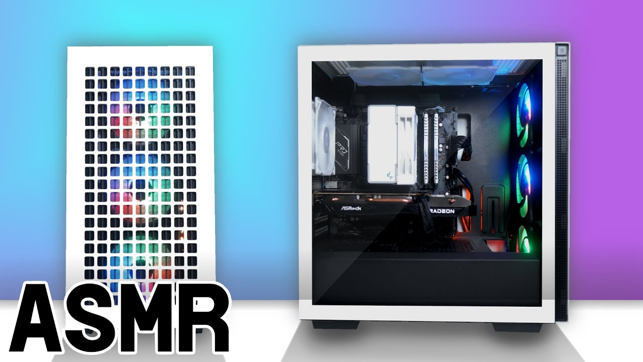 $800 Gaming PC ASMR Building Experience - YouTube