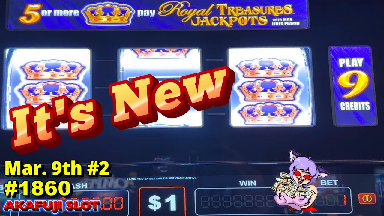 Royal Treasures Jackpot Slot Machine New Slots at Pechanga Casino - YouTube