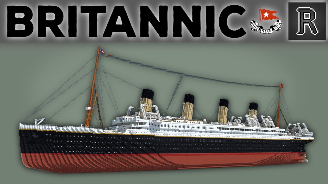 Minecraft: RMS Britannic (Download) - YouTube