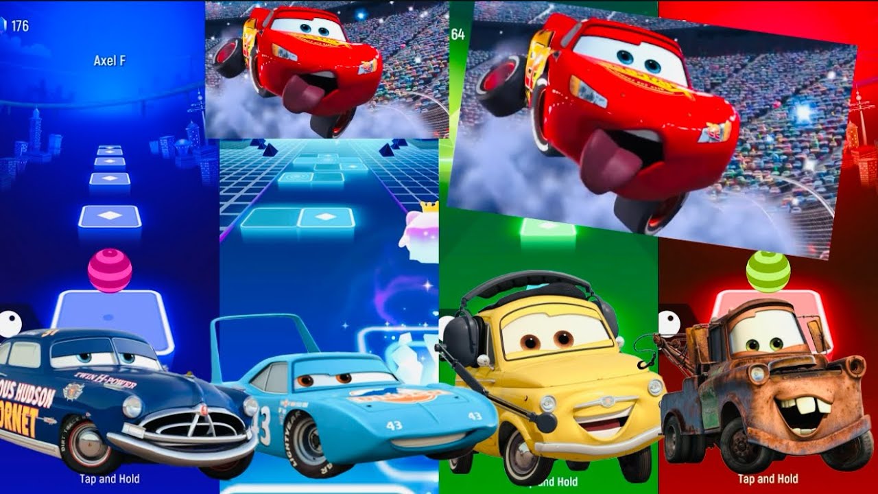 Super Speed McQueen – Tiles Hop Extreme Run! Lightning McQueen Turbo ...