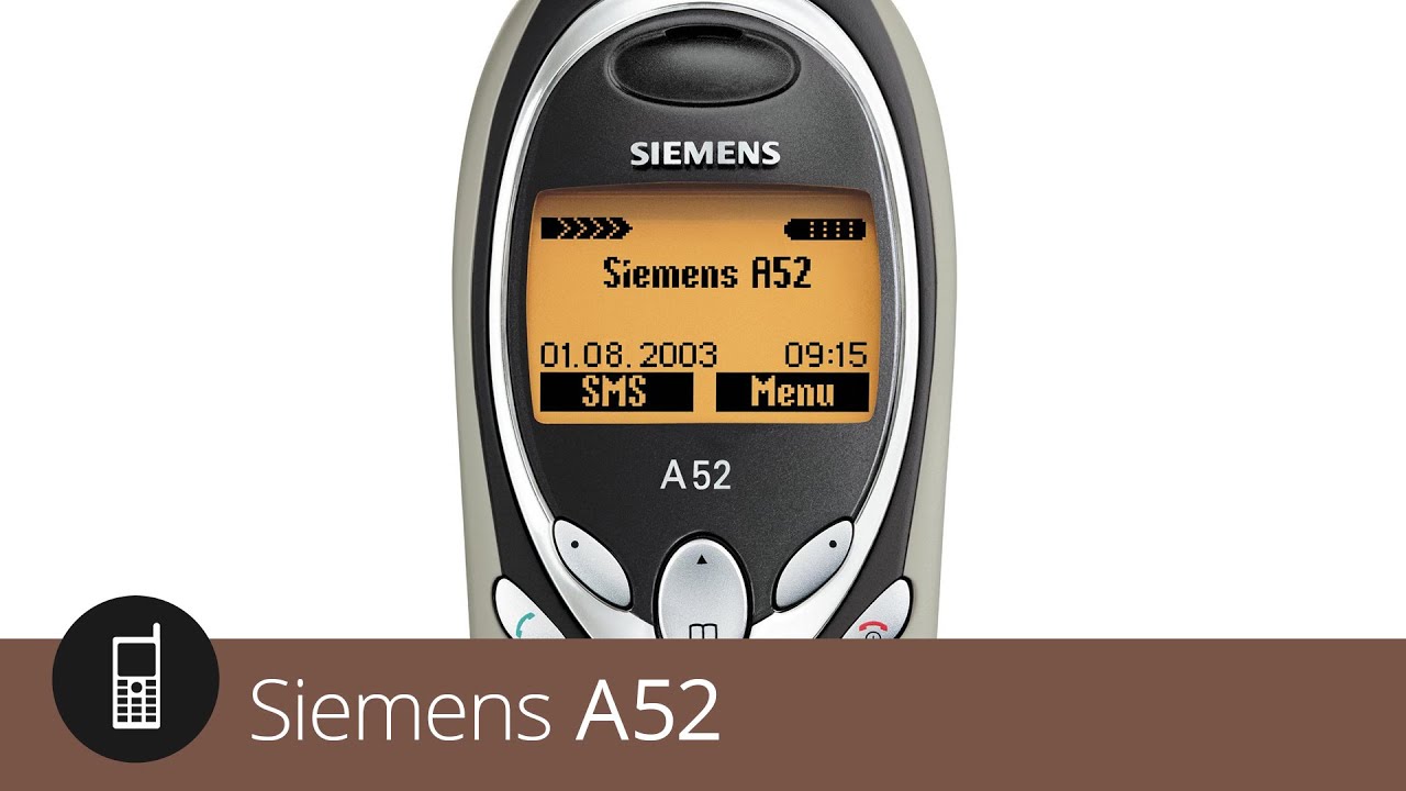Retro: Siemens A52 - YouTube