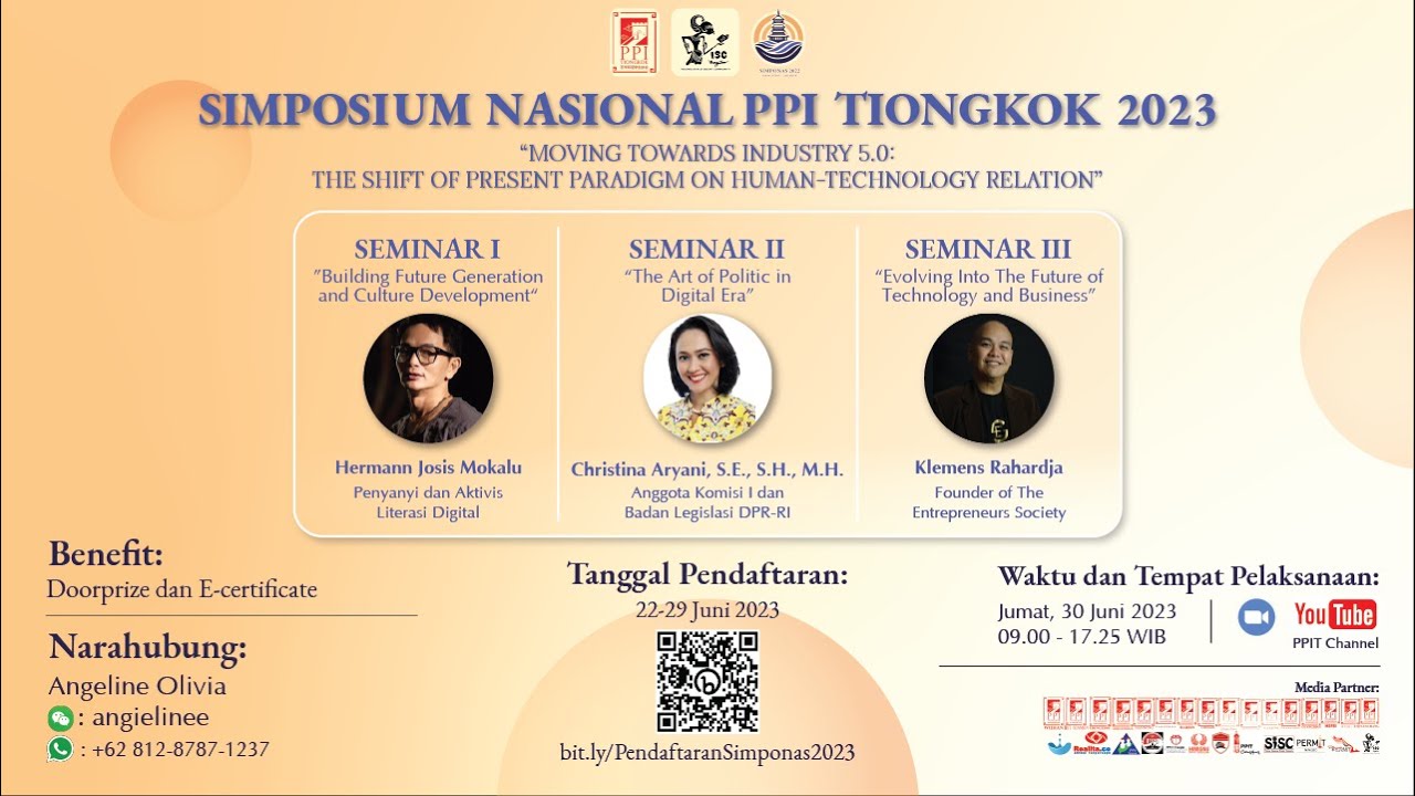 Simposium Nasional PPI Tiongkok 2023 - YouTube