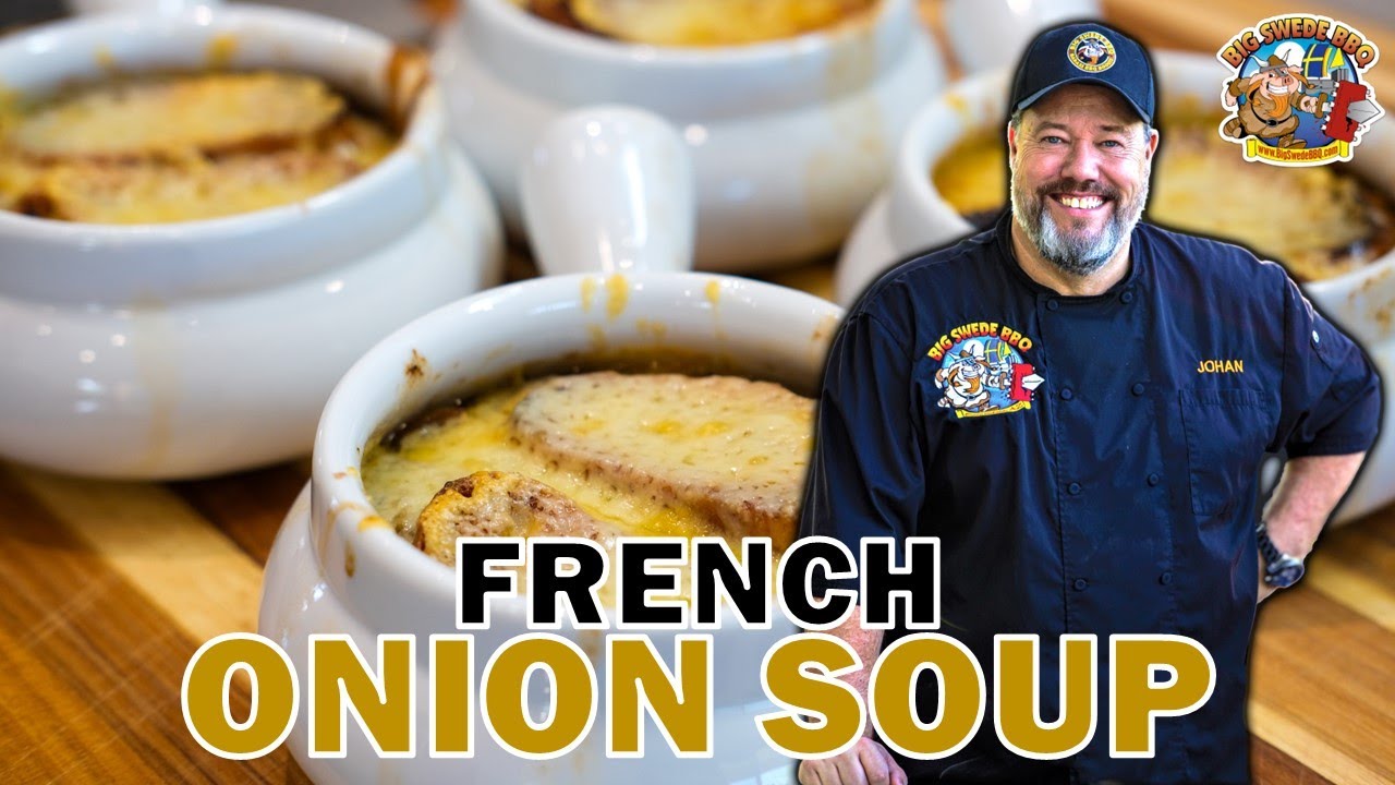 How to make a delicious French Onion Soup | Hammer Stahl 9" Damascus ...
