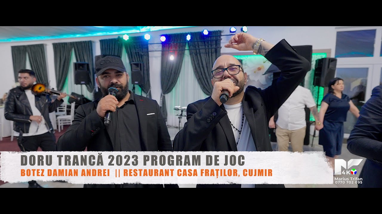 || 4K || DORU TRANCA LIVE 2023 PROGRAM DE JOC || BOTEZ DAMIAN ANDREI Chords - Chordify