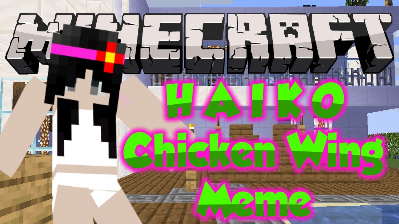 MINECRAFT ANIMATION | CHICKEN WING MEME | HAIKO - RED PINK YELLOW BLUE ...