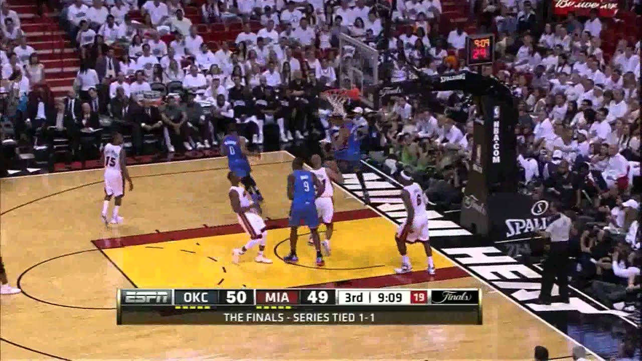 All dunks Miami Heat vs Oklahoma City Thunder full highlights GM3 NBA ...