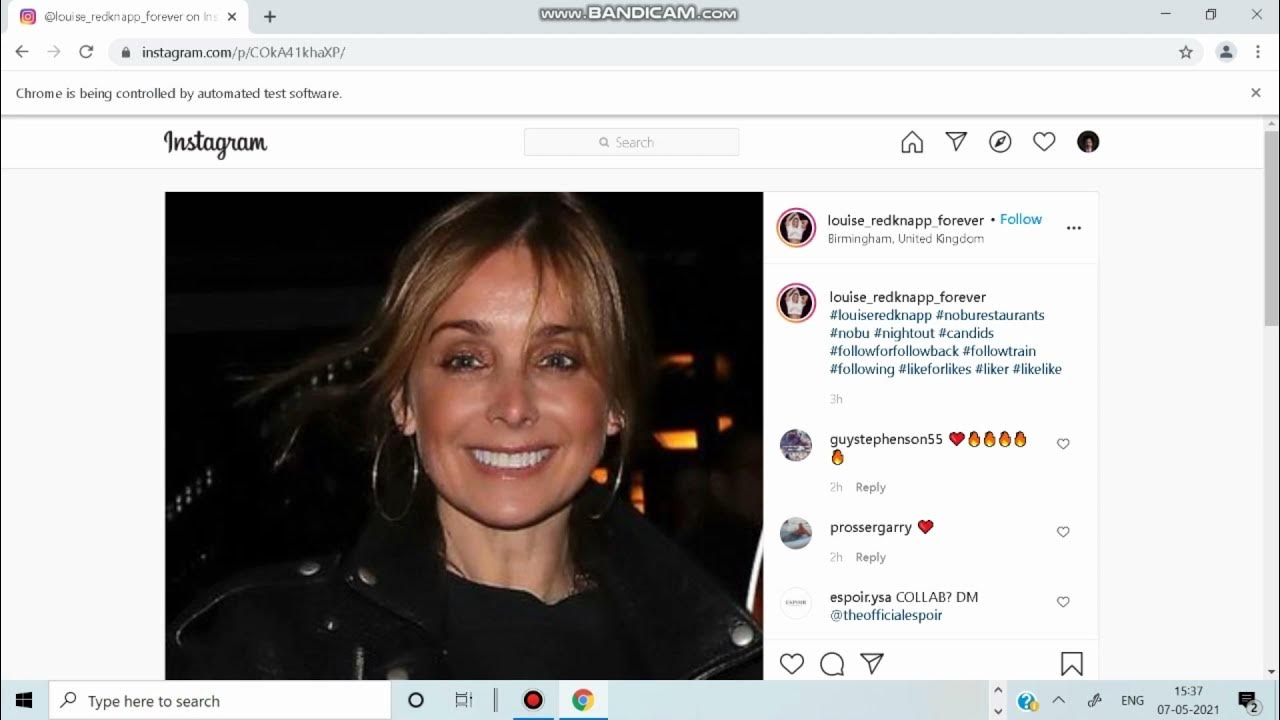 I created an Insta automated Like BOT using python - YouTube