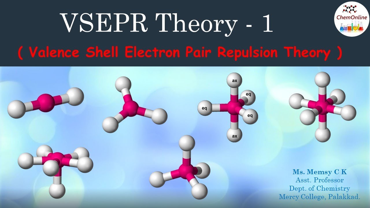 VSEPR Theory - Part 1 - YouTube